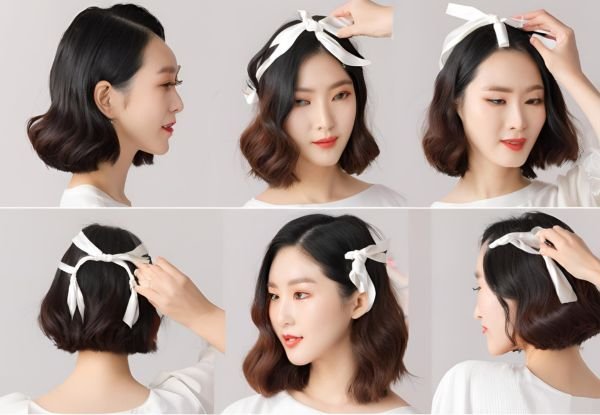 21+ Cara Mengikat Rambut Pendek Ala Korea Simpel Bikin Lebih Stylish ...