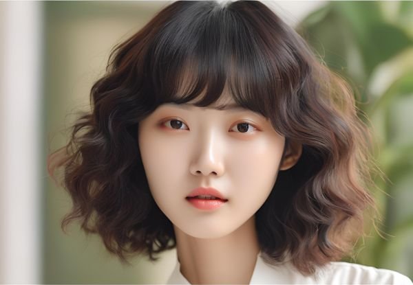 11 Model Keriting Rambut Pendek Ala Korea Simpel Bikin Tampil Kece ...
